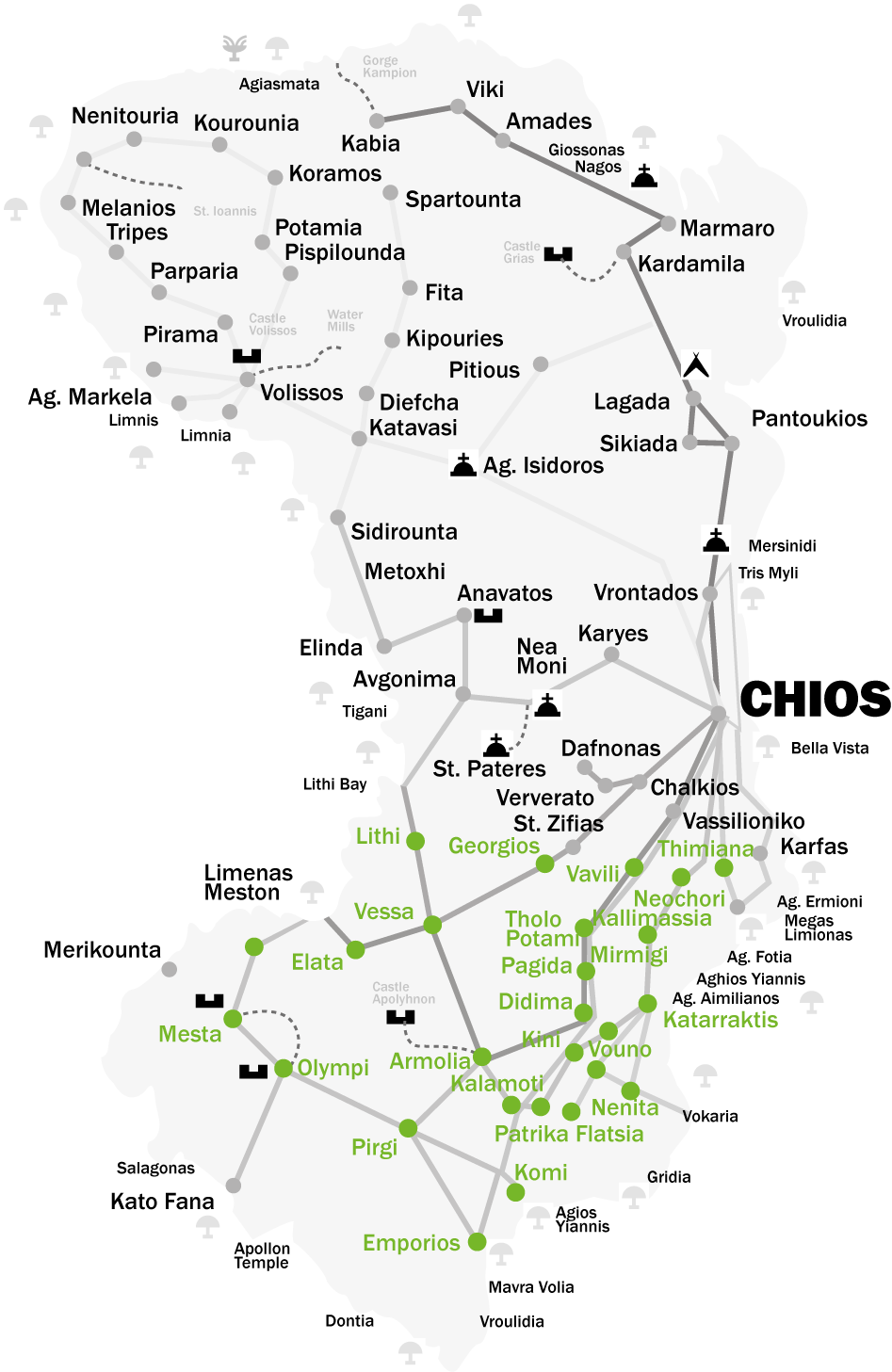Masticha | Kapka pryskyřice a její sklizeň ve fotogalerii - Masticha